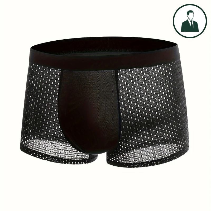 [PAGUE 10 LEVE 20] Kit Cuecas Knox Masculinas em Tecido de Fibra de ...
