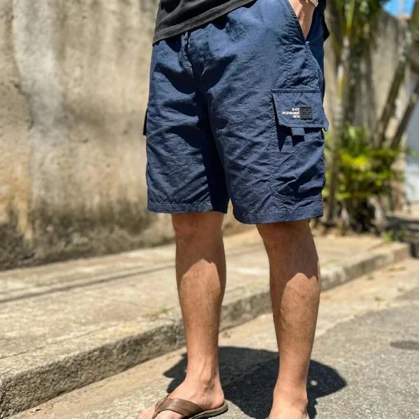 [Leve 4, Pague Só 2!] Bermuda Vektor Masculina em Nylon Texturizado de ...